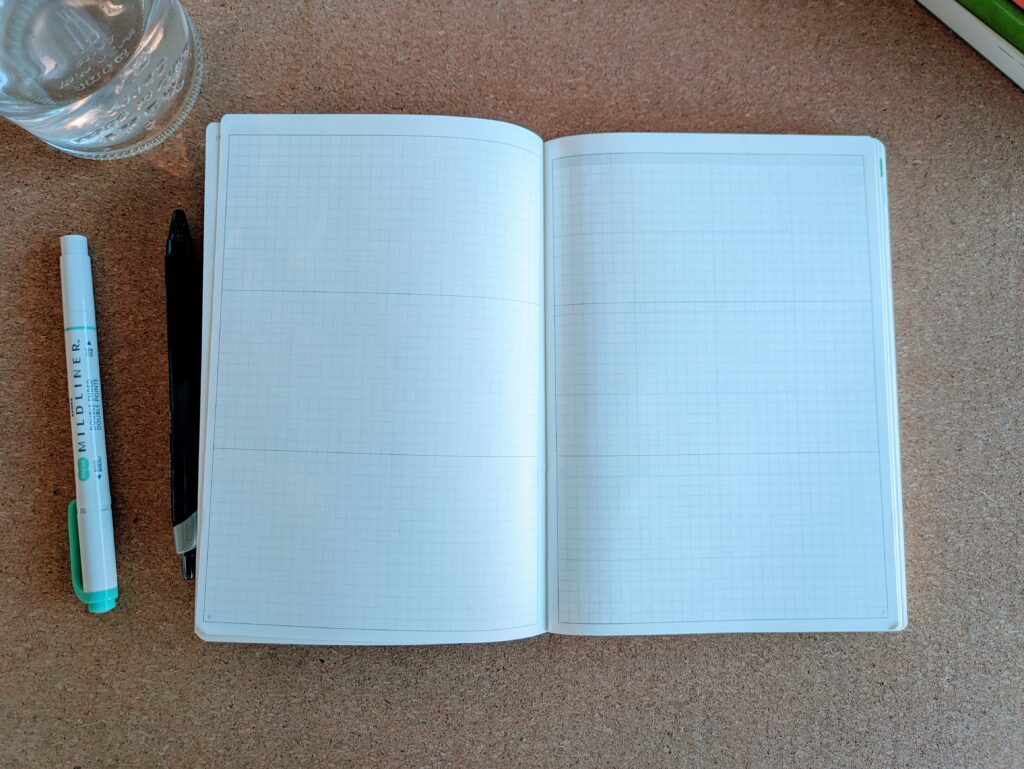 Tomoe River Paper Dot Grid Planner For Bullet Journaling