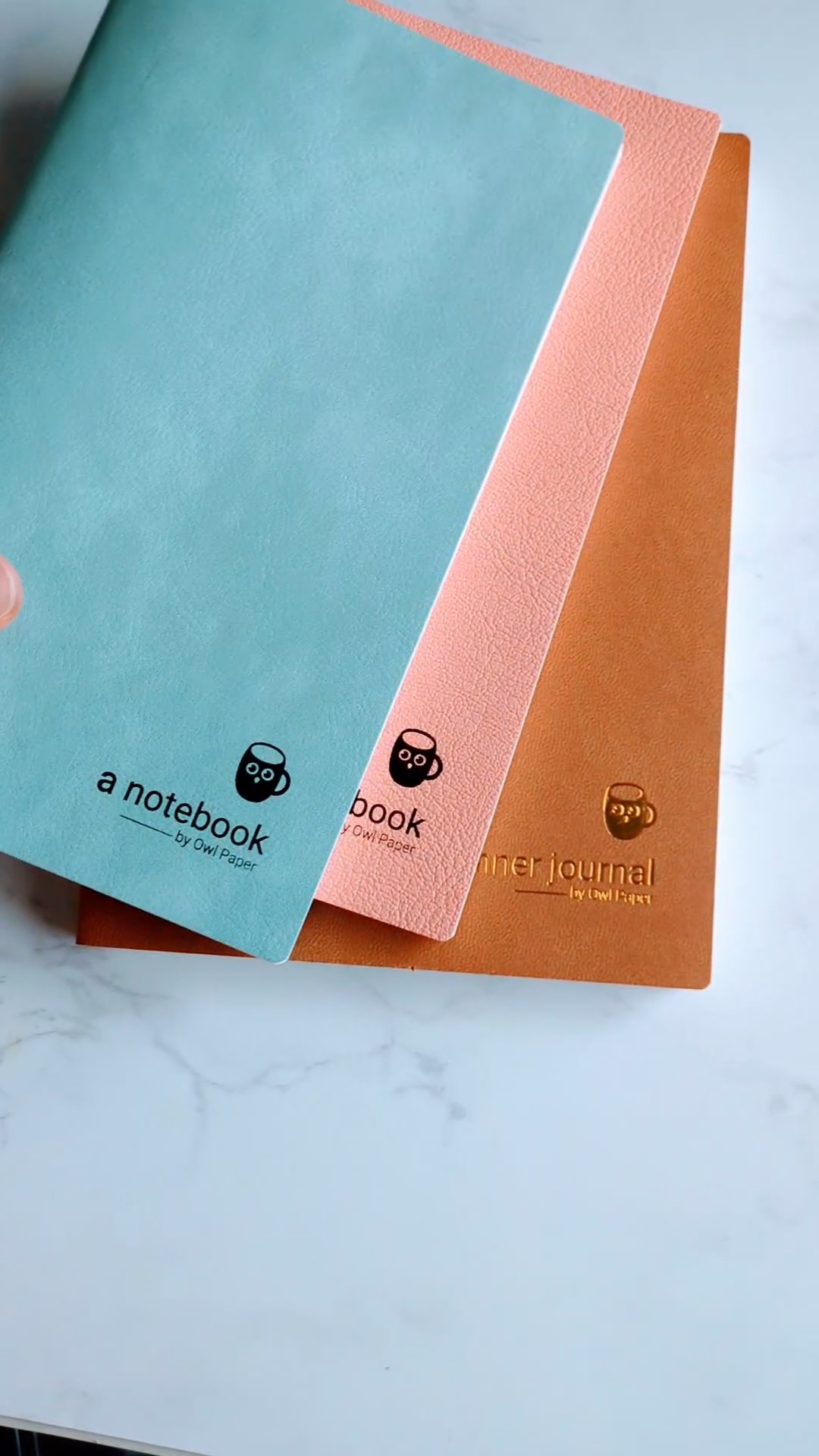 B6 Slim Companion Notebook – Owl Paper